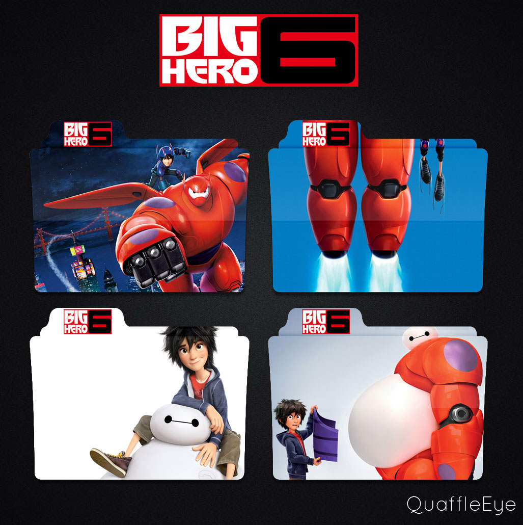Big Hero 6 Icon Folder Pack by QuaffleEye on DeviantArt