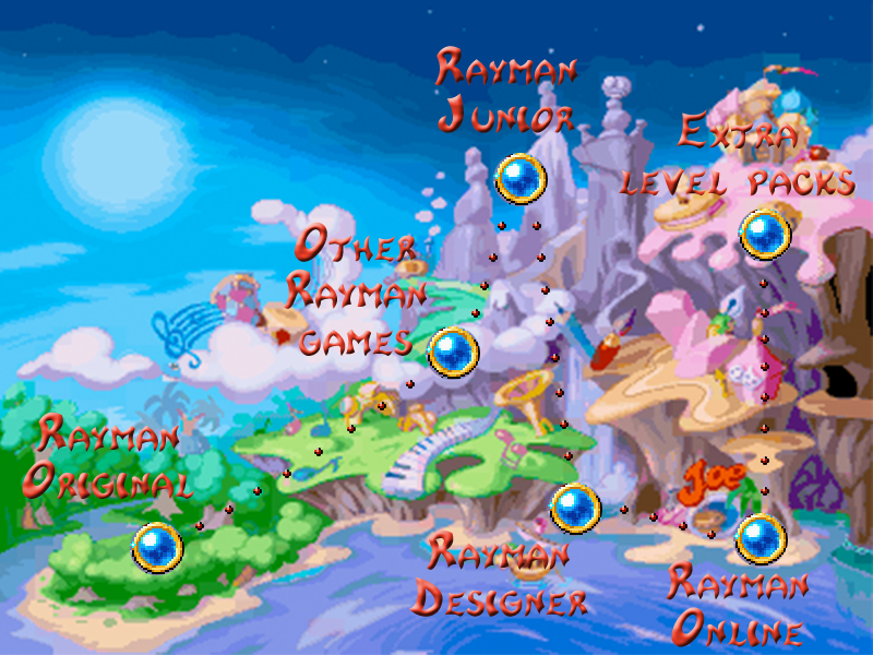 Rayman Remade World Map by zeemeerman2 on DeviantArt