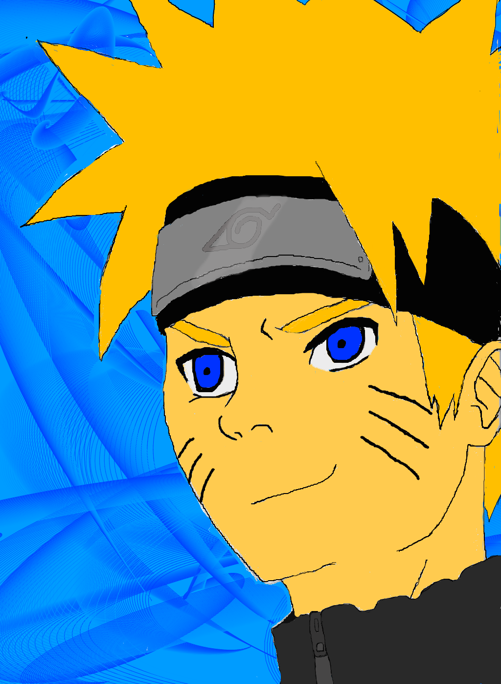 Naruto close up by DradonX90 on DeviantArt