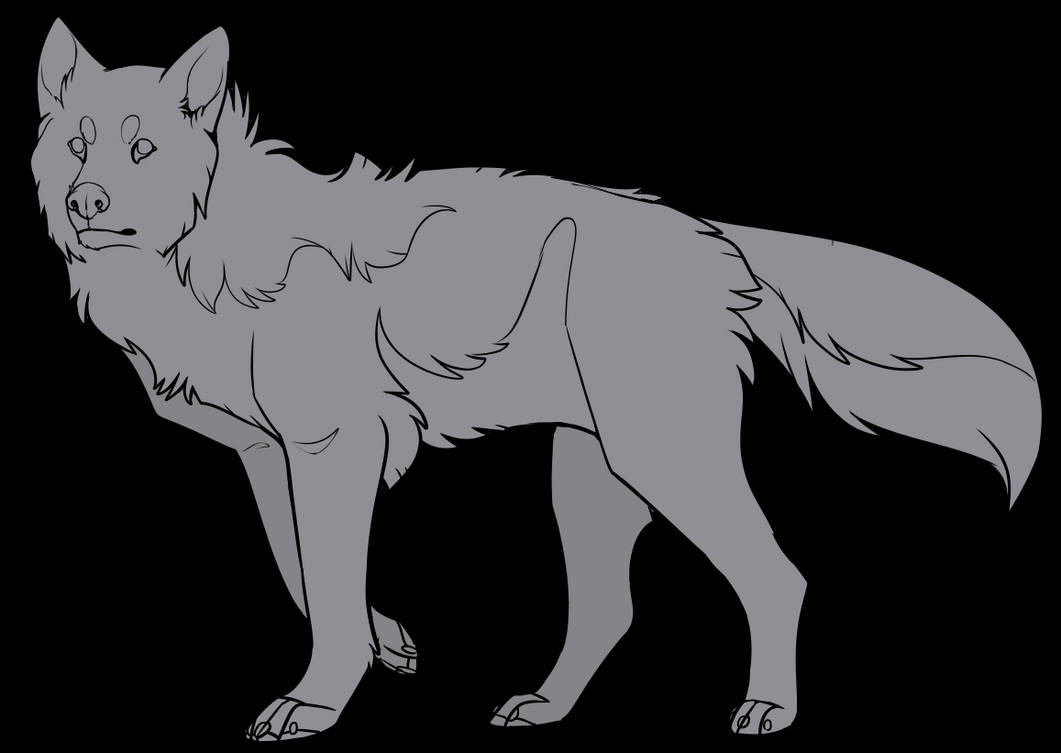 Free Wolf Base 1 By Vexronian On Deviantart