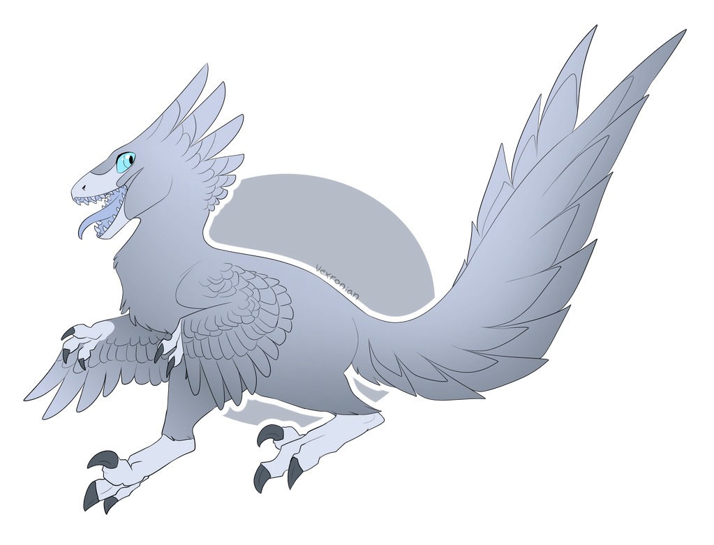 Adoptable Raptor Base by Vexronian on DeviantArt