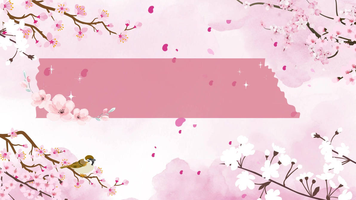 Sweet Sakura Blossom Stream Screens by DracaEnaDraws on DeviantArt