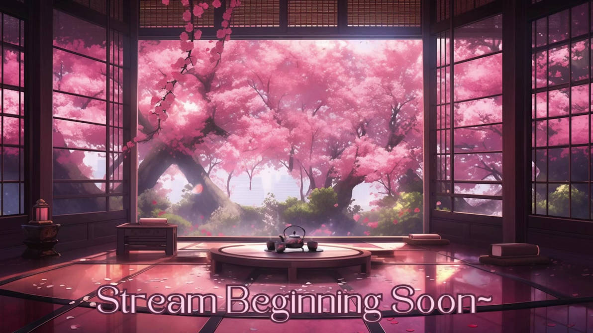 Animated Sakura Tea Room Screens by DracaEnaDraws on DeviantArt