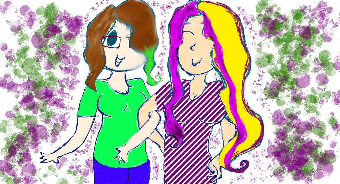 emily and ! by crystalrosewood on DeviantArt