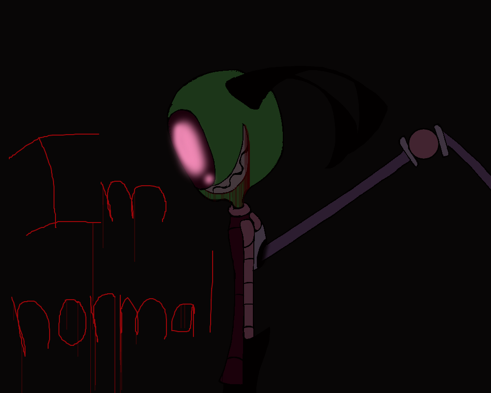 Evil Zim by SimplyAmacyng on DeviantArt