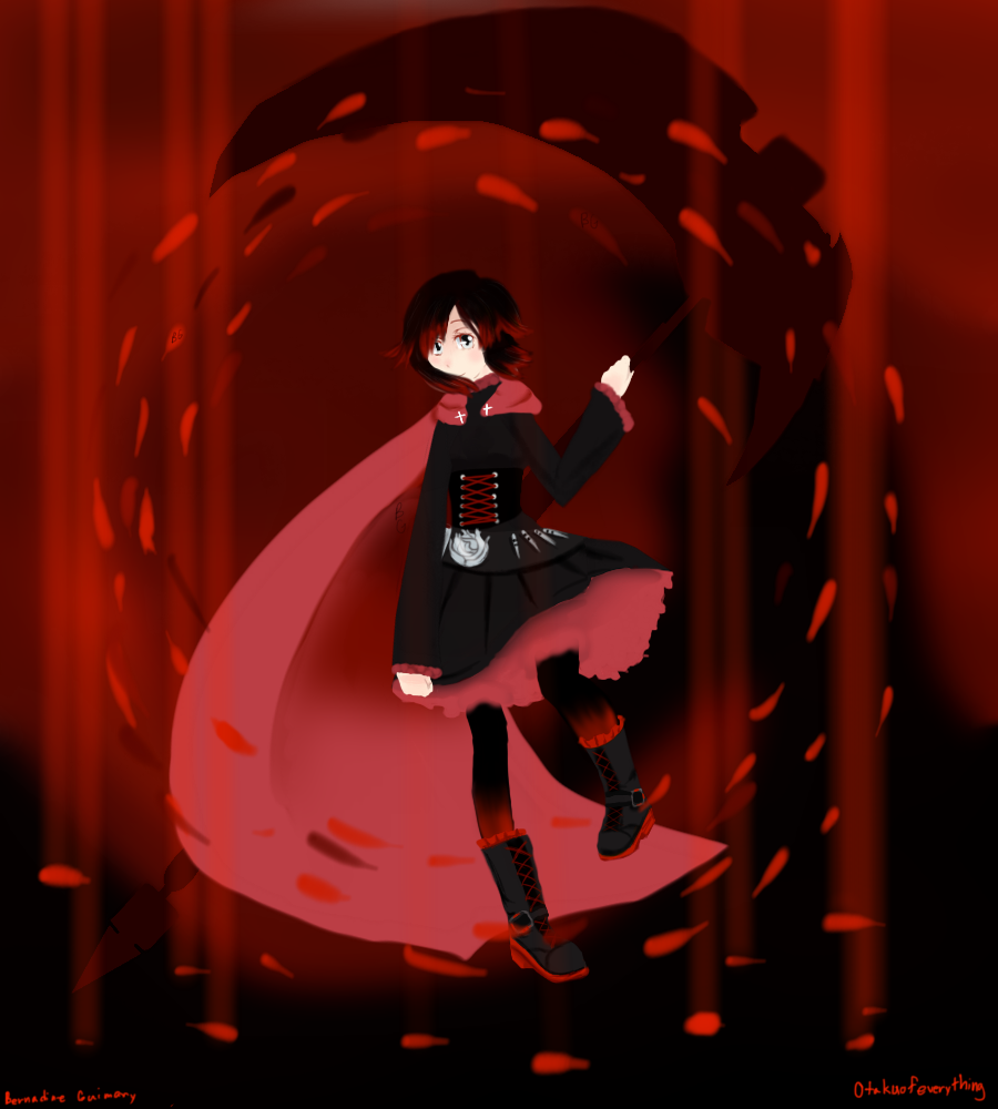 Rwby Ruby by Otakuofeverything on DeviantArt