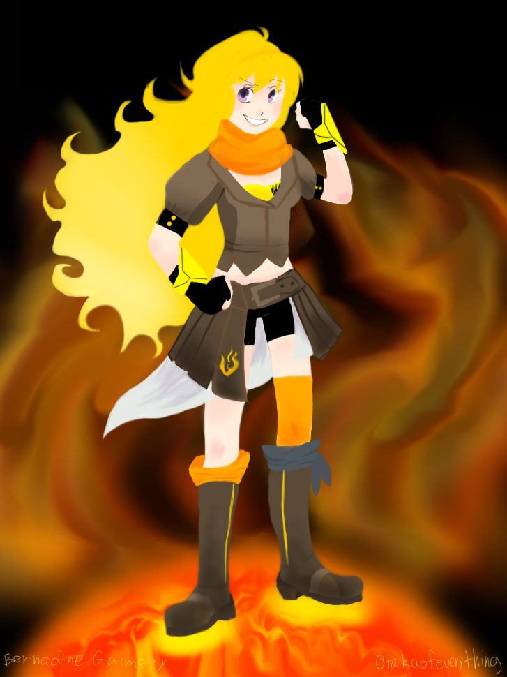 Rwby Yang by Otakuofeverything on DeviantArt
