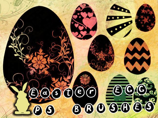 Easter Egg Photoshop Brushes by petermarge on DeviantArt