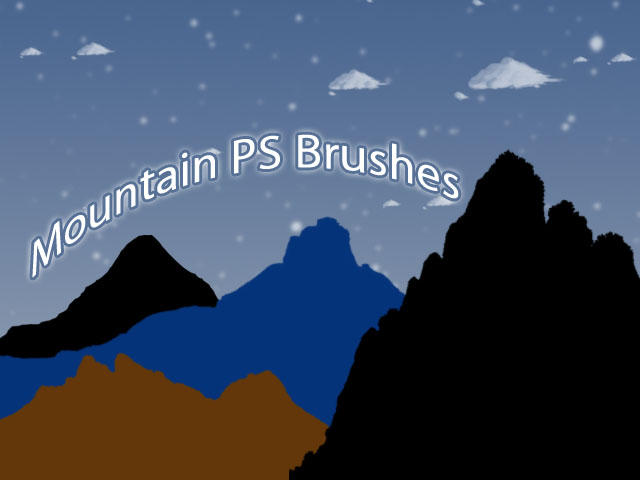 Mountain Photoshop Brushes by petermarge on DeviantArt