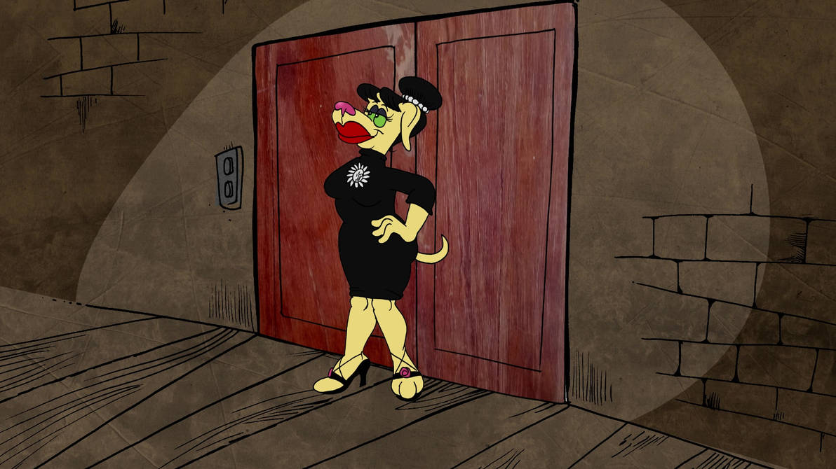 Animation: Raise that hem by Granitoons on DeviantArt