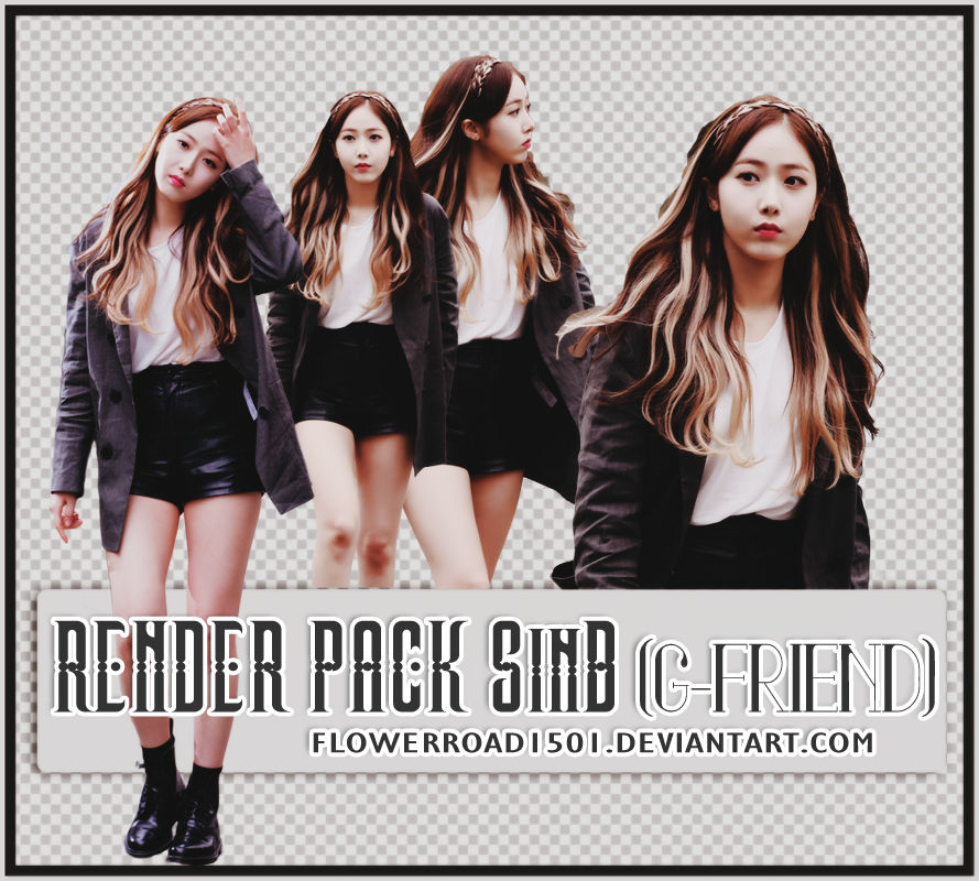 [PACK RENDER #03] SINB (GFRIEND) by FlowerRoad1501 on DeviantArt