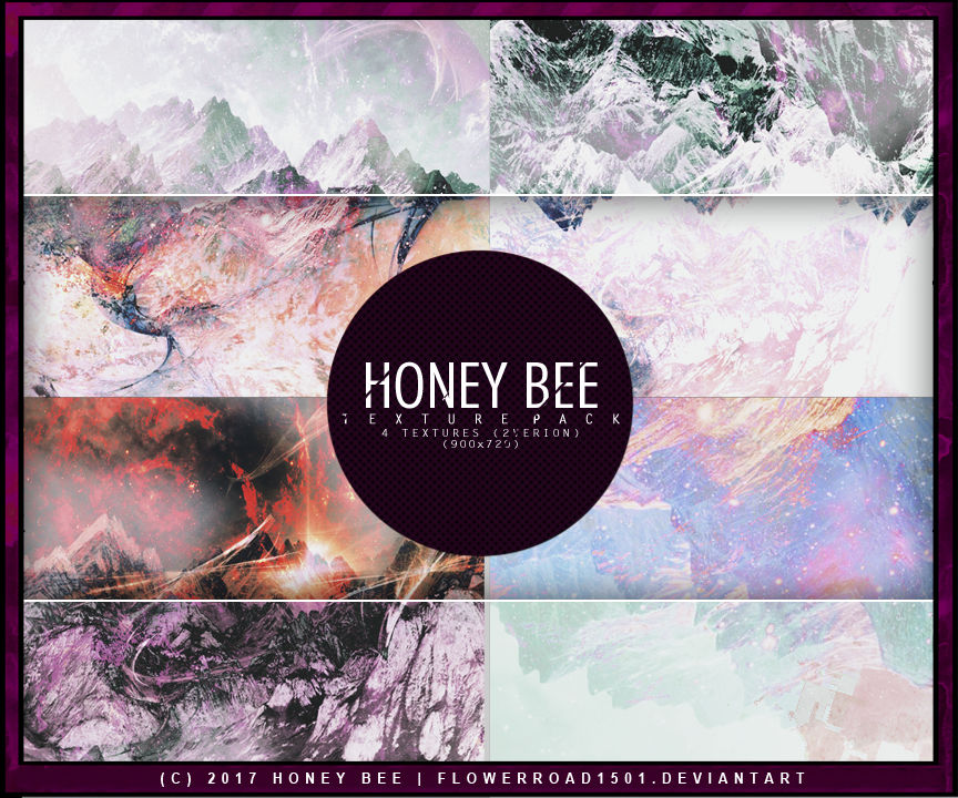 TEXTURE PACK #06 (2VER) by Honey Bee by FlowerRoad1501 on DeviantArt