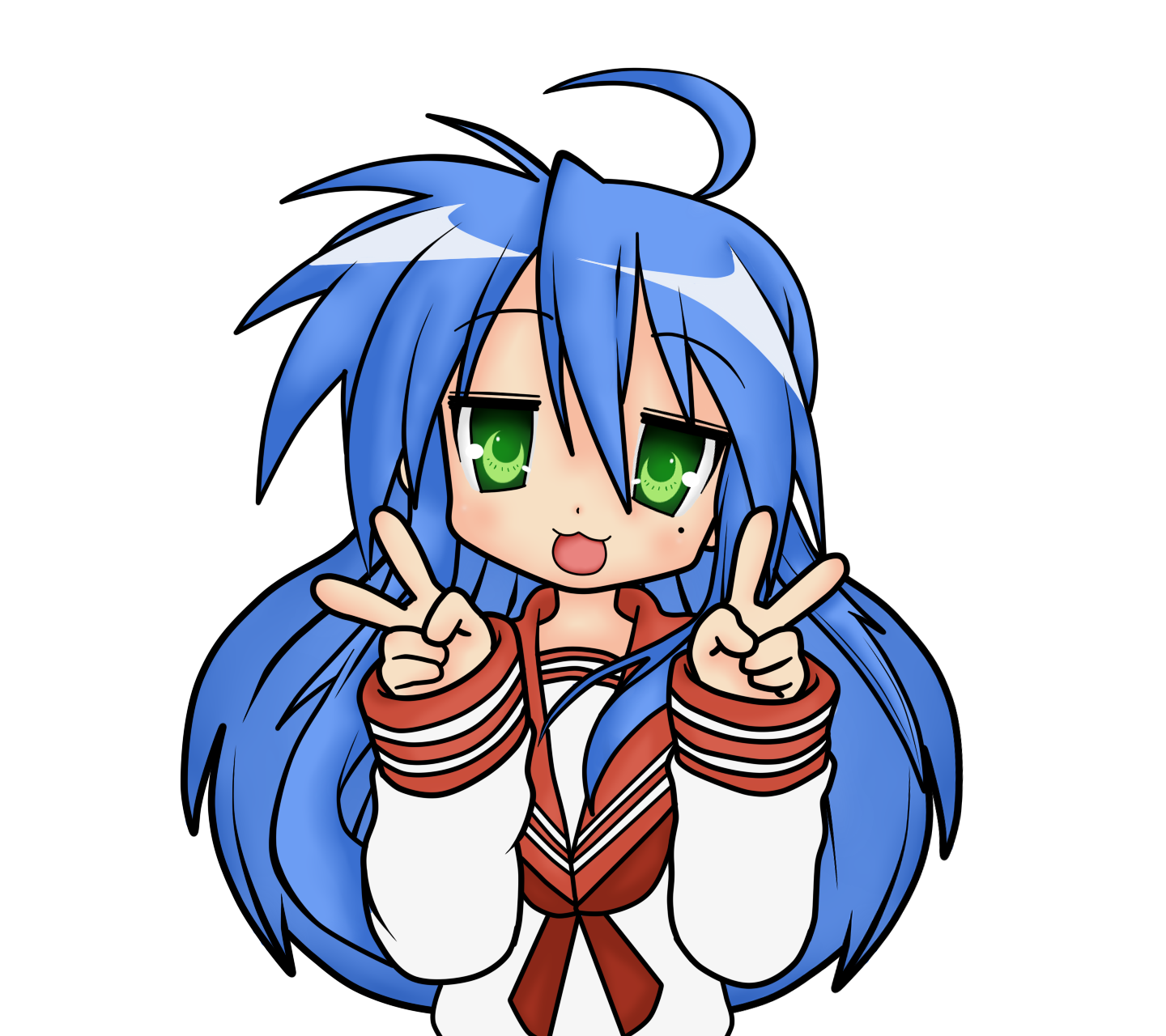 Happy Konata by RapheDay on DeviantArt