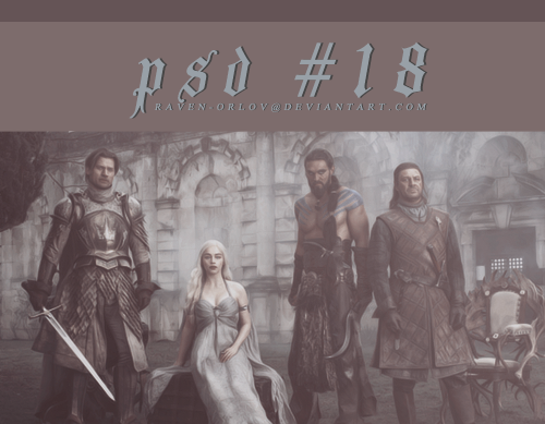 Game of Thrones Coloring - PSD 18 by RavenOrlov on DeviantArt