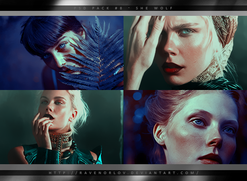 PSD Pack #8 - She Wolf by RavenOrlov on DeviantArt
