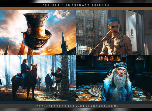 PSD #94 - Imaginary Friends by RavenOrlov on DeviantArt