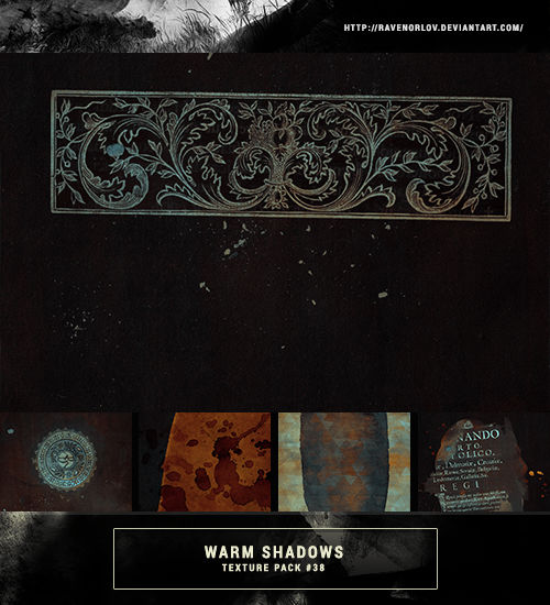 Texture Pack #38 - Warm Shadows by RavenOrlov on DeviantArt
