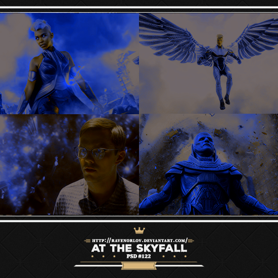 PSD #122 - At The Skyfall by RavenOrlov on DeviantArt