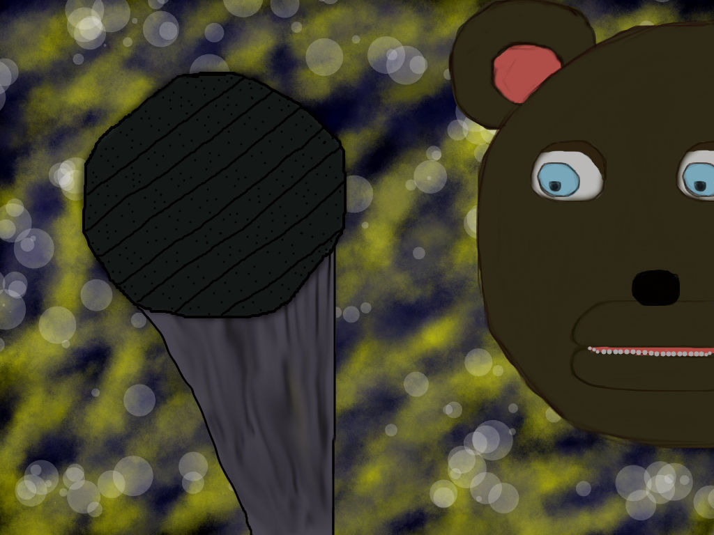 Freddy's microphone by PinkCsibe on DeviantArt