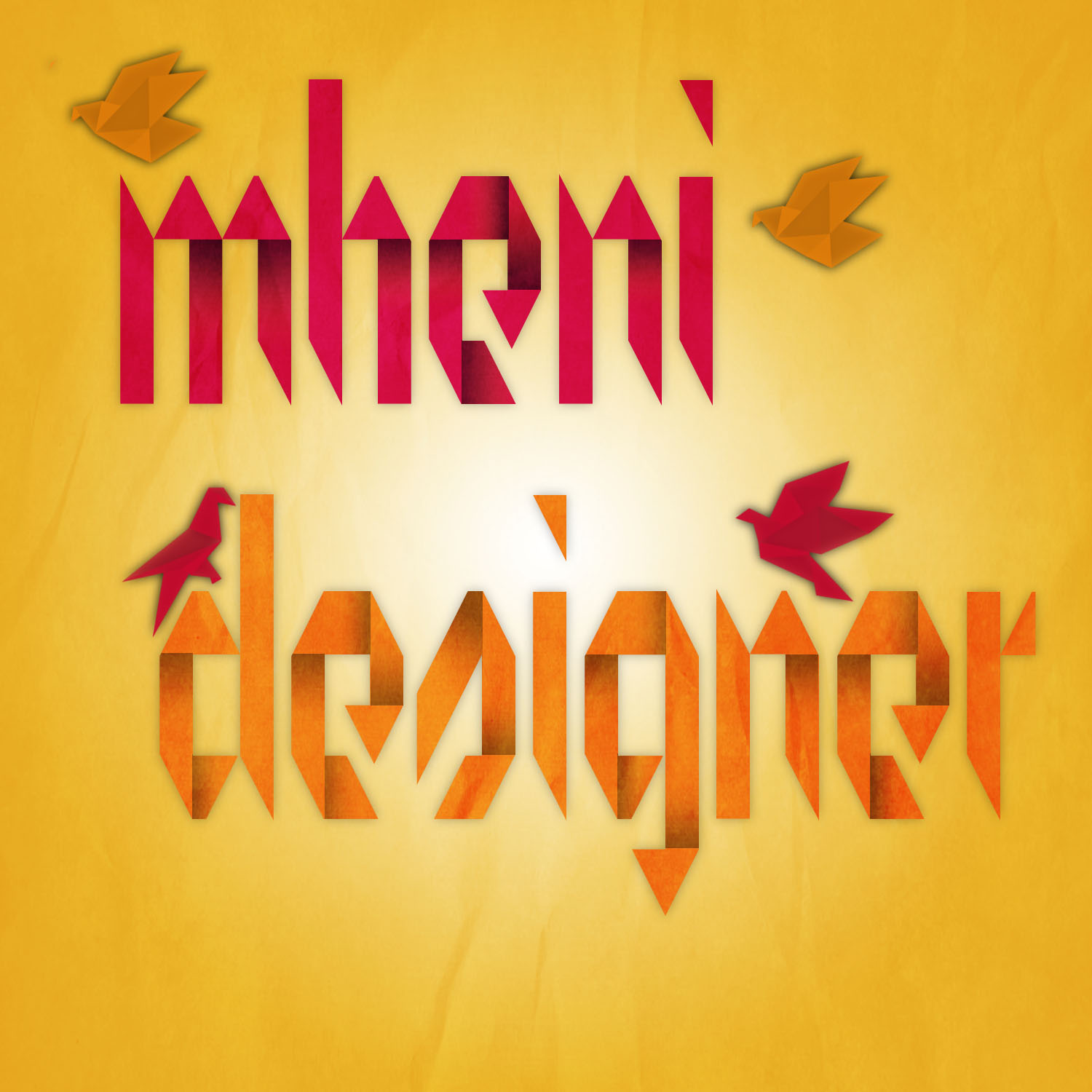 Origami fonts by Mheni-Designer on DeviantArt
