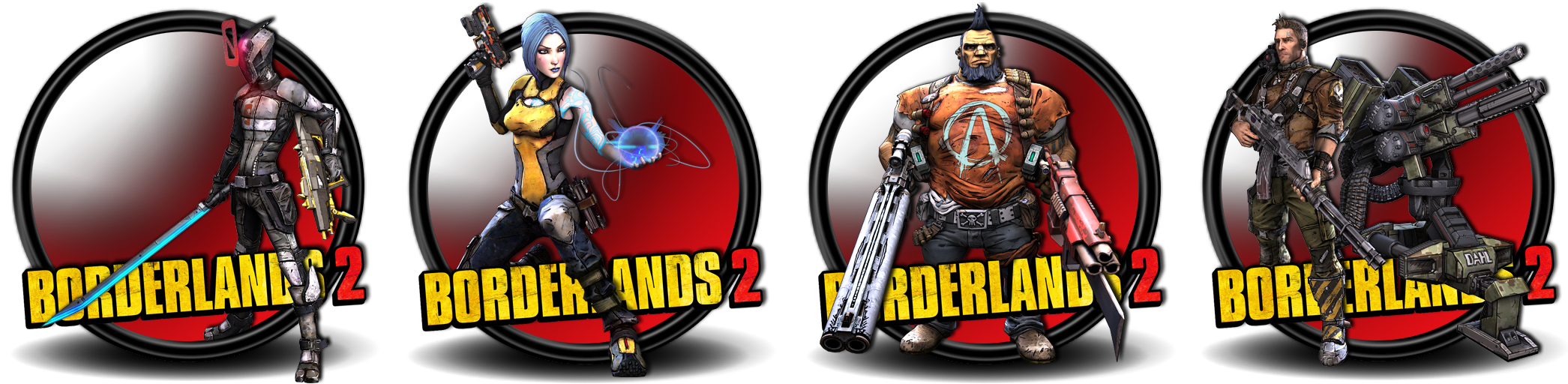 borderlands 2 icons by SidySeven on DeviantArt