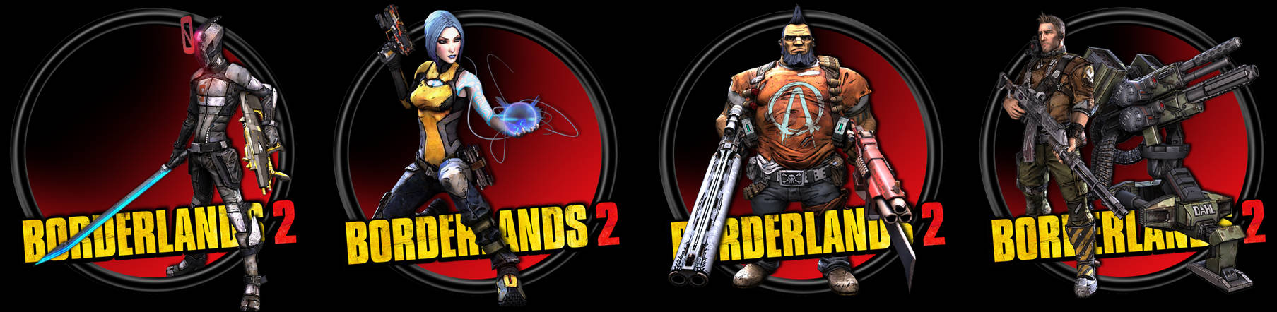 borderlands 2 icons by SidySeven on DeviantArt