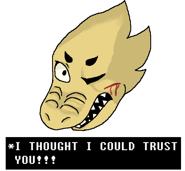 Alphys The Angry Captain Of The Royal Guard by CasualRainbow on DeviantArt