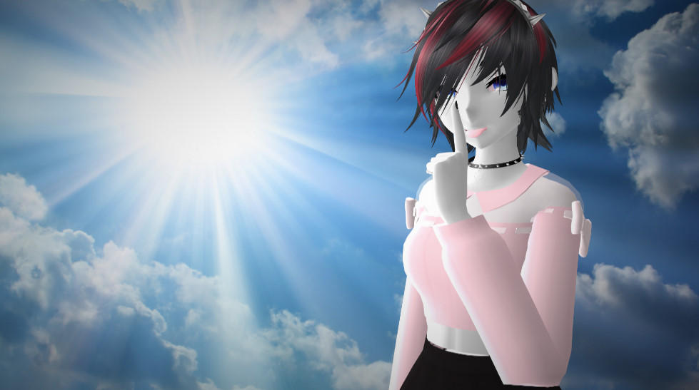 MMD Model DL || Cute Emo girl by Martsnake on DeviantArt