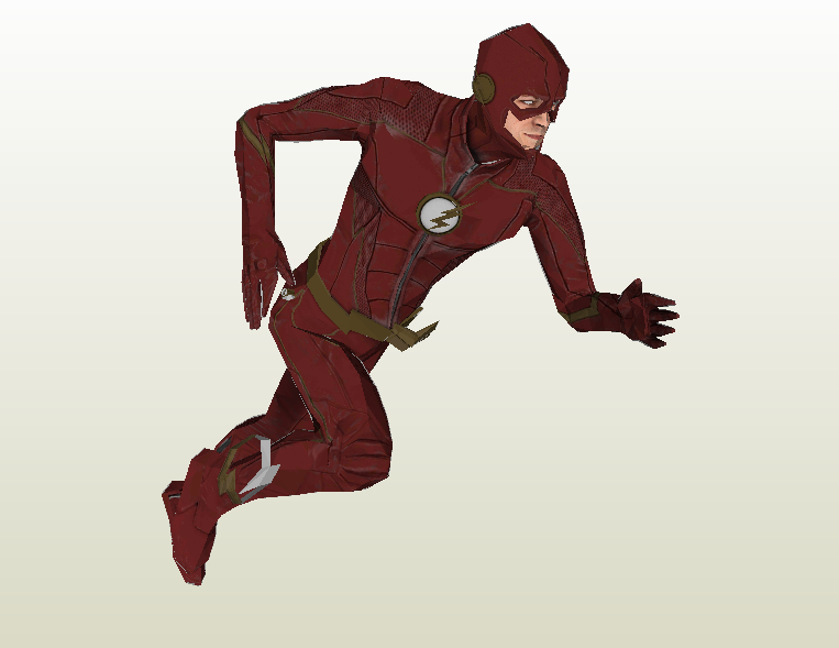 Flash Papercraft Pepakura by AdrianoMilanesi on DeviantArt