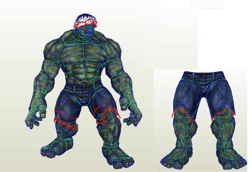 Hulk papercraft pepakura by AdrianoMilanesi on DeviantArt