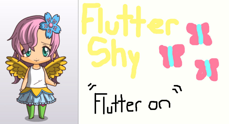 Fluttershy by DragonFlame444 on DeviantArt
