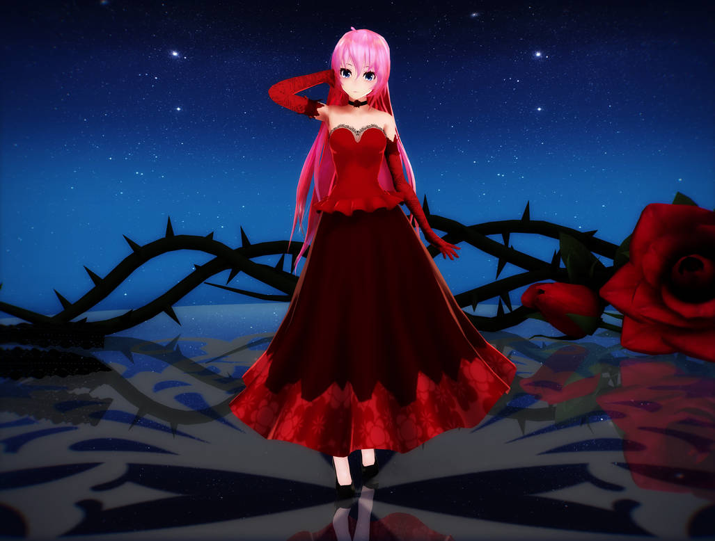 TDA Red Rose Luka {DL} by HarukaSakurai on DeviantArt