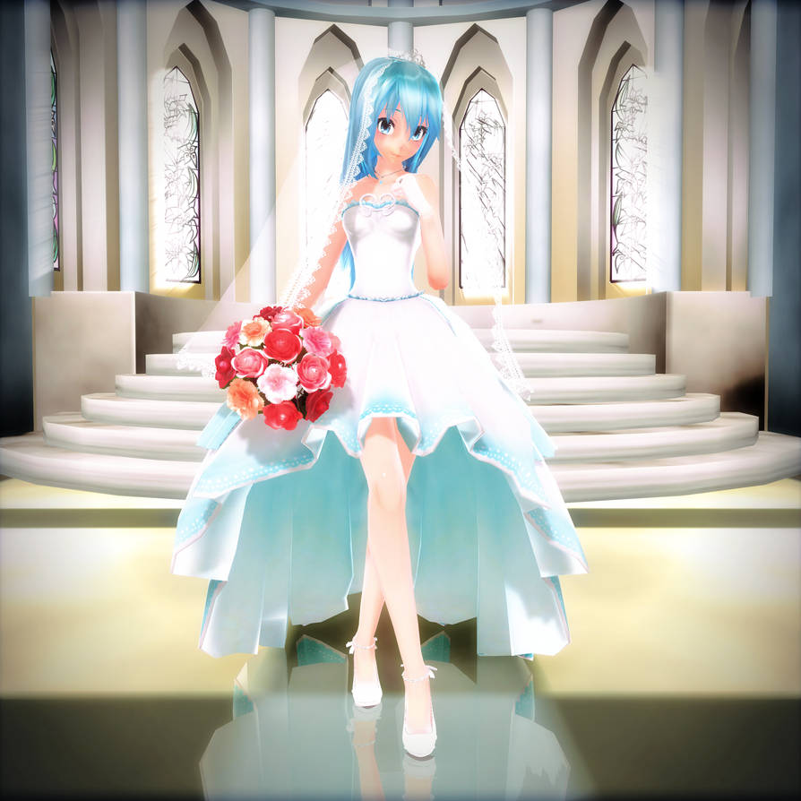 TDA Bride Miku 2.0 {DL} by HarukaSakurai on DeviantArt