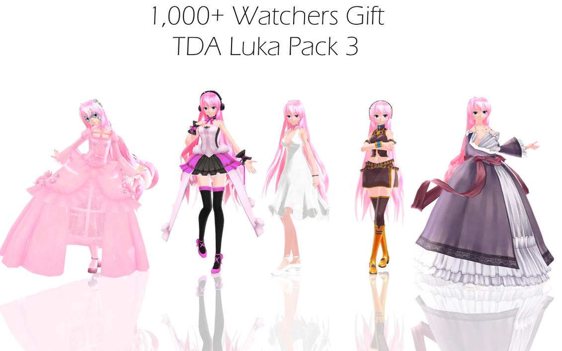 {1,000+ Watchers Gift} TDA Luka Pack 3 {DL} by HarukaSakurai on DeviantArt