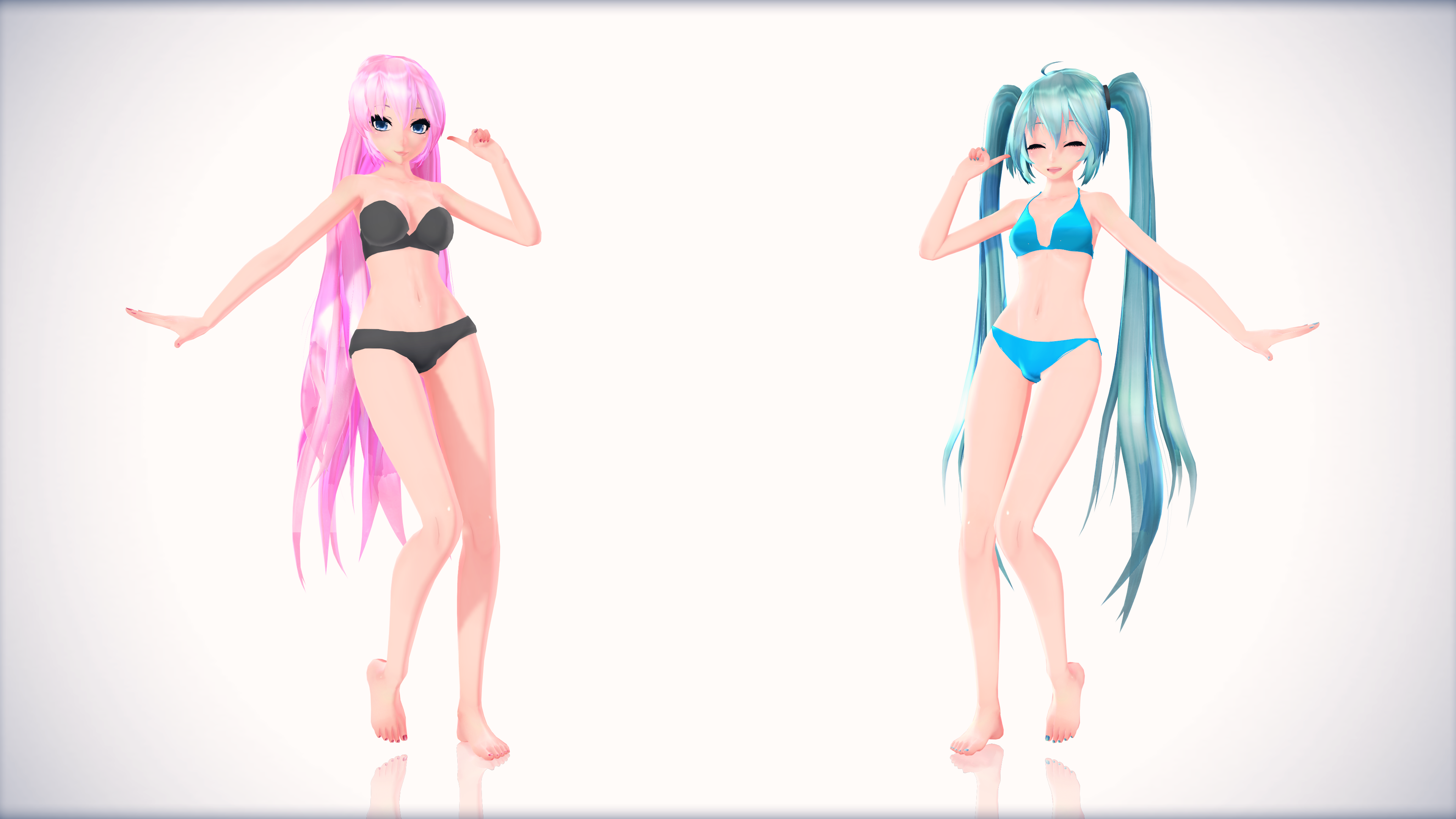 TDA Miku and Luka Bases Ver1.00 {Updated DL link} by HarukaSakurai on DeviantArt