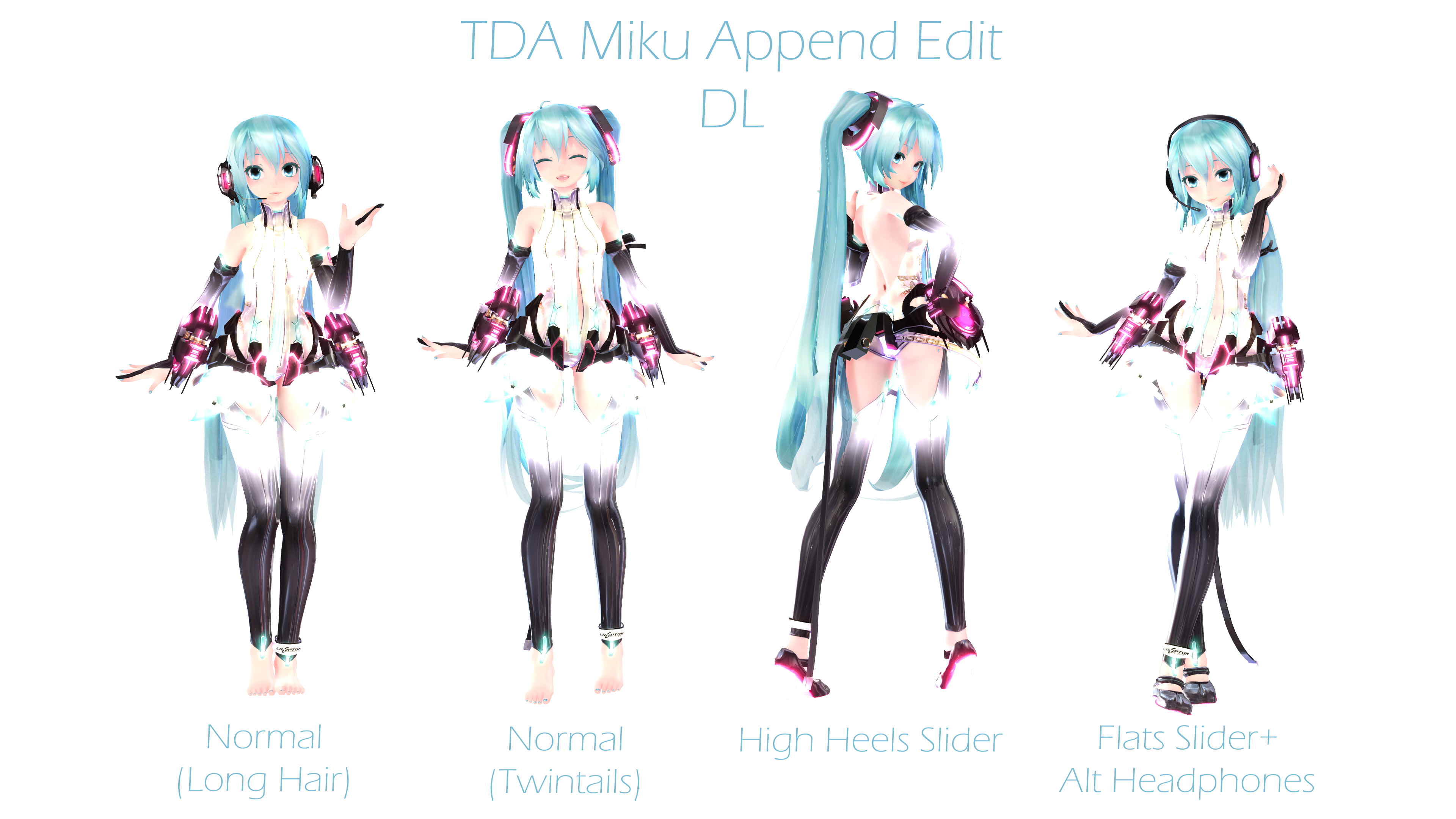 Tda Miku Append Edit Dl By Harukasakurai On Deviantart