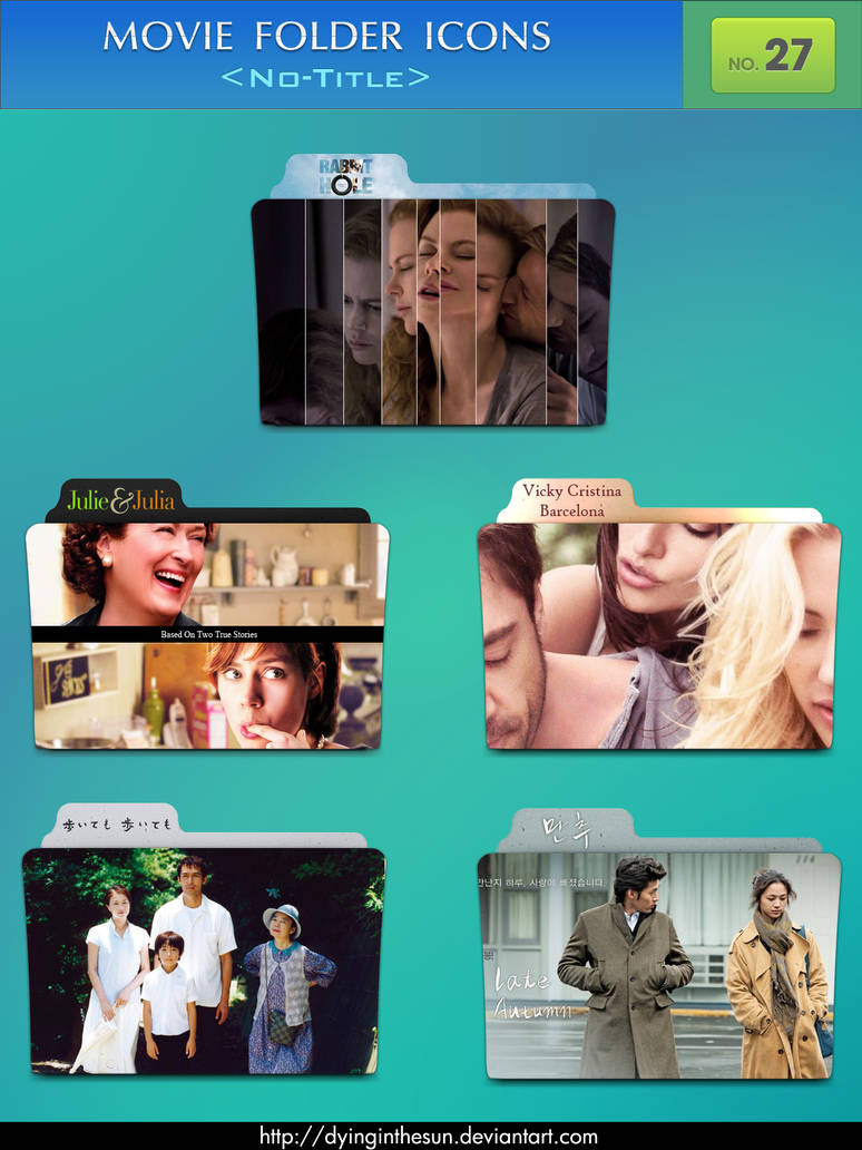 Movie folder icons NO.27 _No title_ by dyinginthesun on DeviantArt