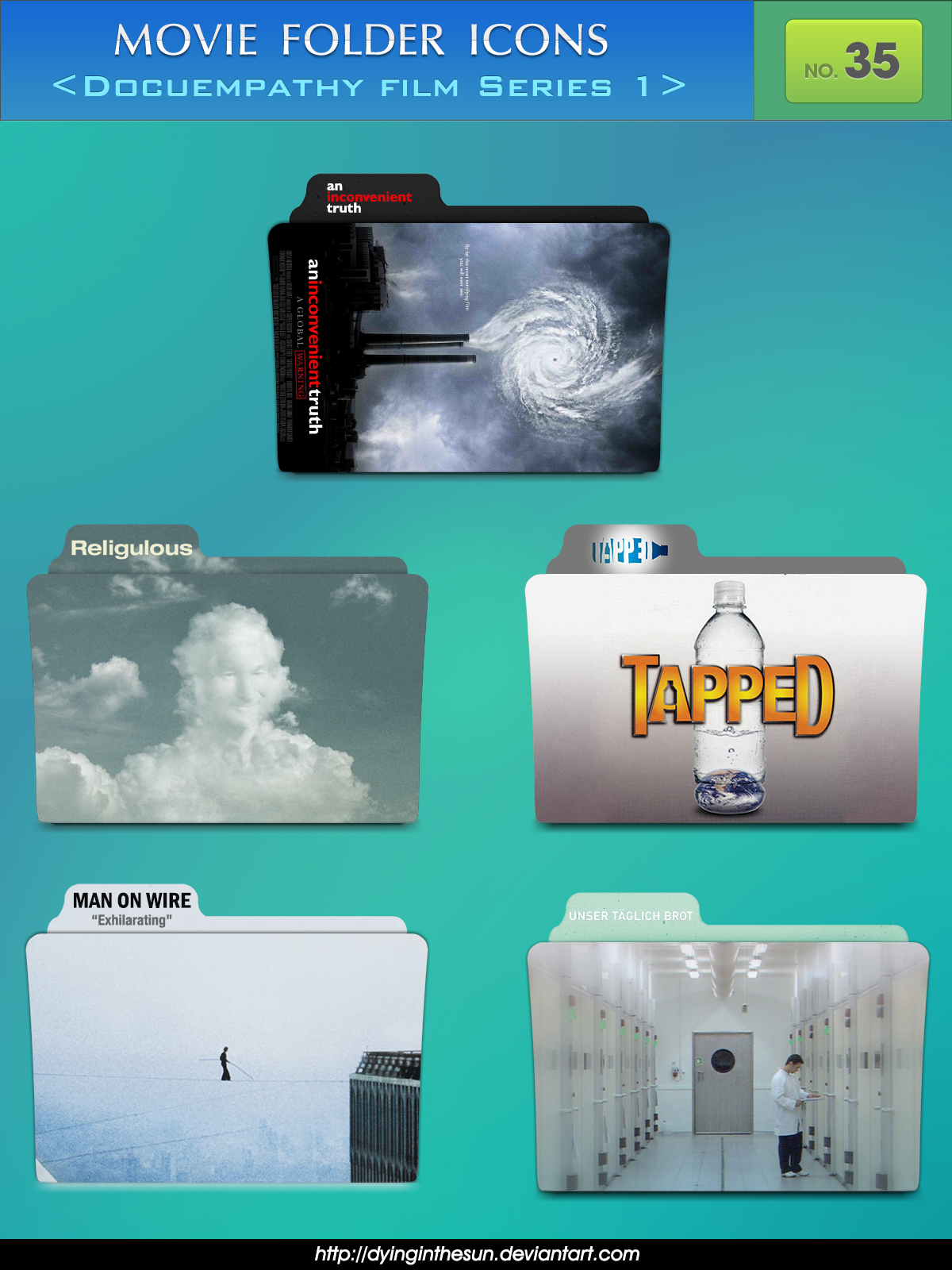 Movie folder icons NO.35 _Docuempathy film series1 by dyinginthesun on ...