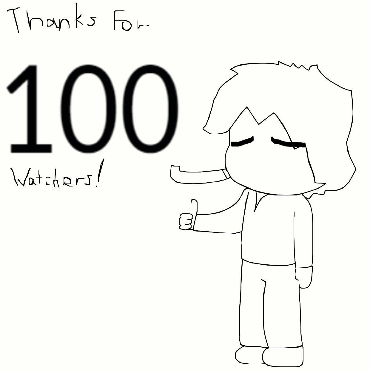 100 Watchers by SirFerocius on DeviantArt
