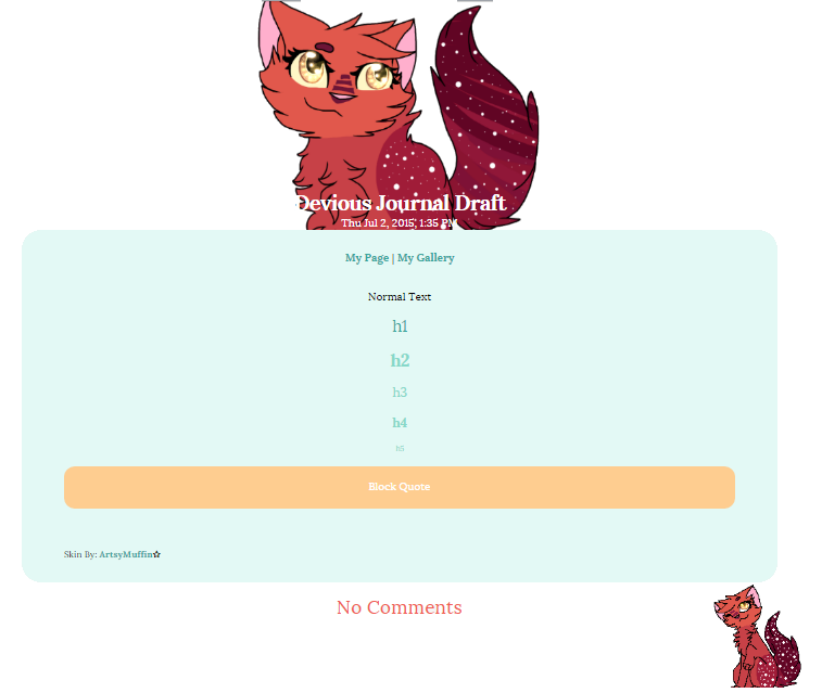 COM: Nebula Skin by ArtsyMuffin on DeviantArt