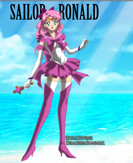 Sailor Moon Ronald by RonCheerleader on DeviantArt