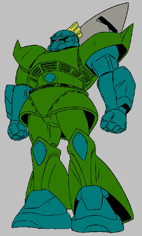 MS-14A Gelgoog in the colors of the 472nd by Mechaman101 on DeviantArt