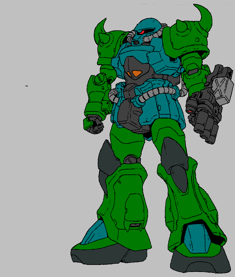 MS-07B-3 Gouf Custom squad 957th by Mechaman101 on DeviantArt