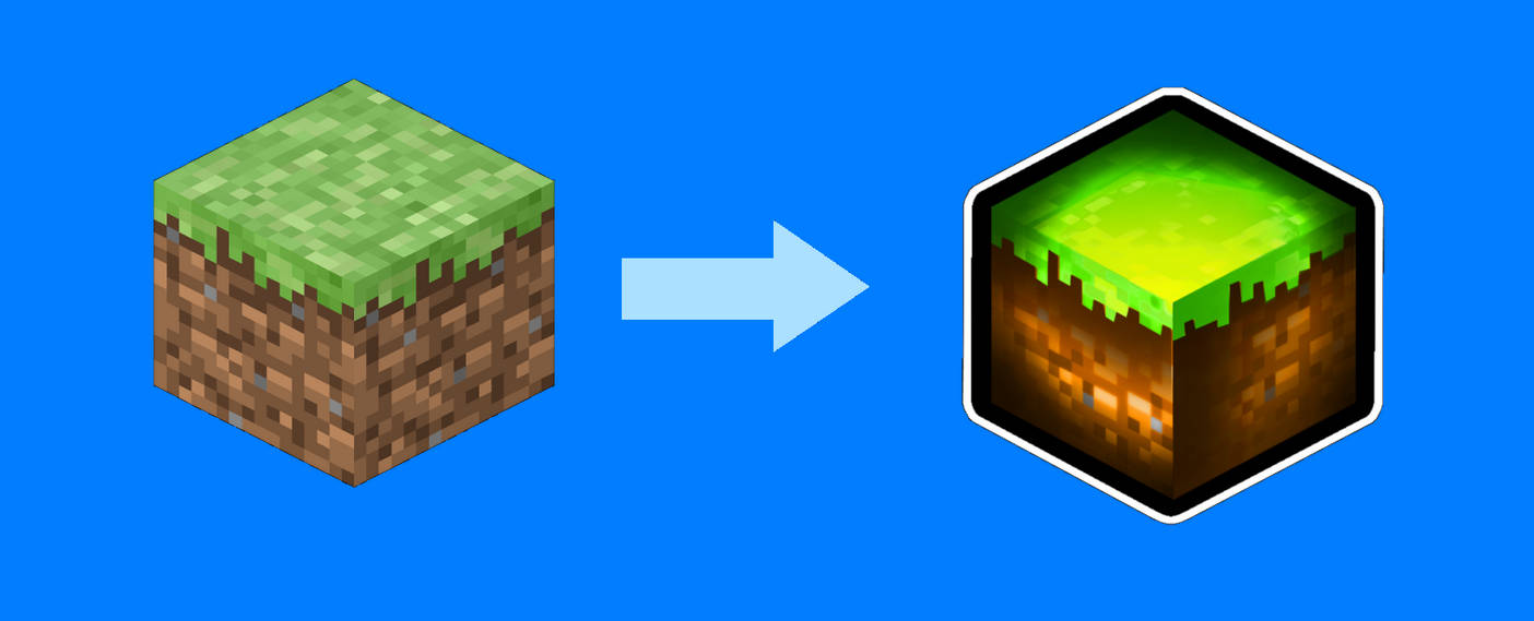 Revamped Minecraft Icon by Crimson-Soda on DeviantArt