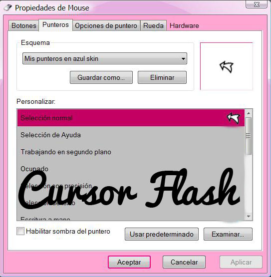 Cursor Flash by RainbowPS on DeviantArt