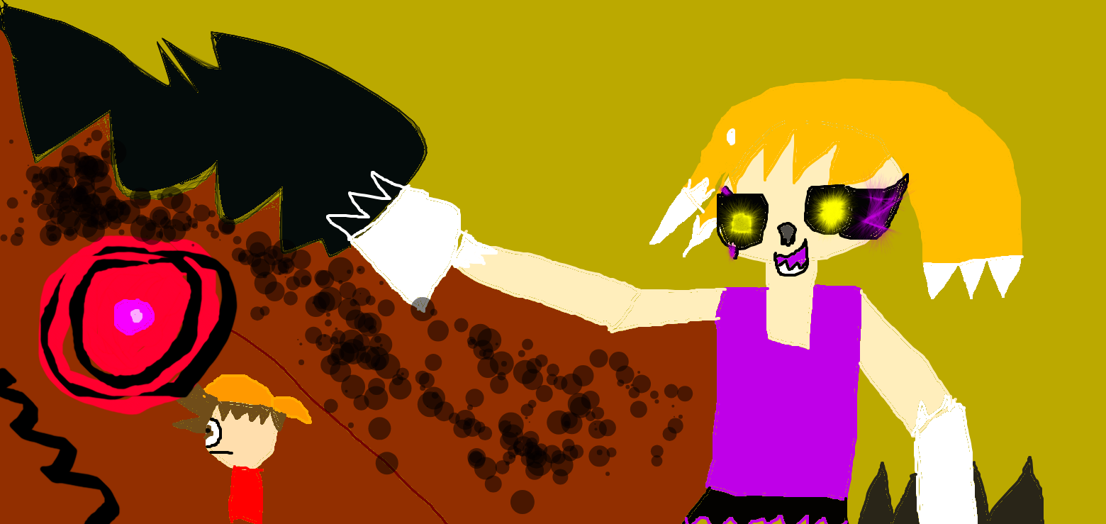 Shadow shona taunts Jeff dragon in the memtos by Jeff8062 on DeviantArt