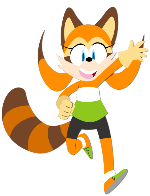 Sonic Character Redesign - Marine the Raccoon by TeenageRobotnik on ...