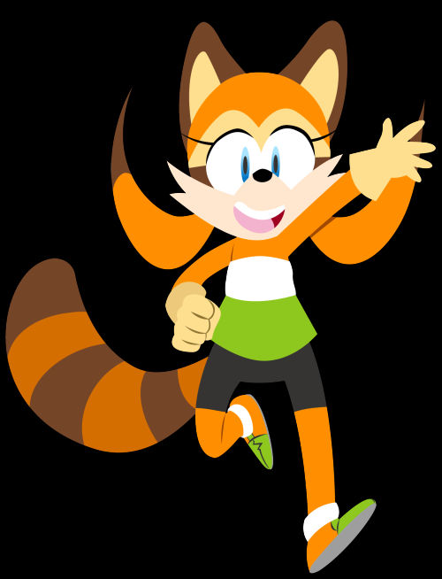 Sonic Character Redesign - Marine the Raccoon by TeenageRobotnik on ...