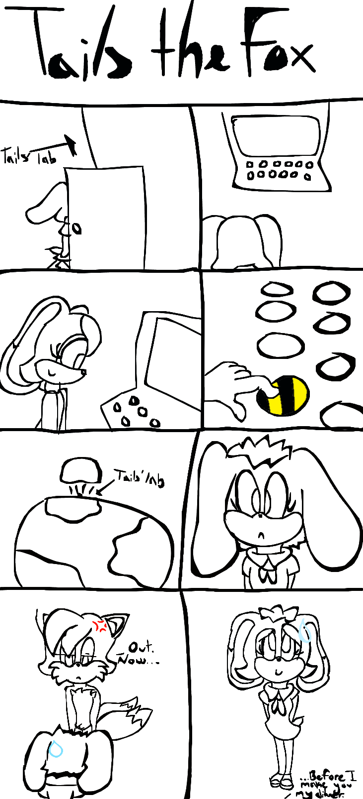 The Shit Tails Has To Put Up With by AskRainbowTheCat on DeviantArt