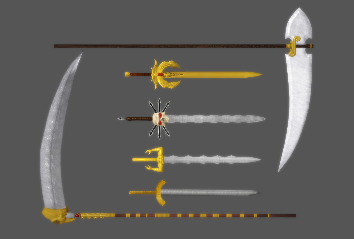 Lady Death Weapon Pack by XNAFanXPS on DeviantArt